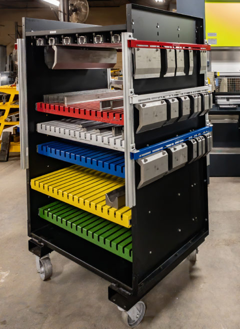 Developing a Press Brake Tooling Cabinet Case Study | Highland Machine